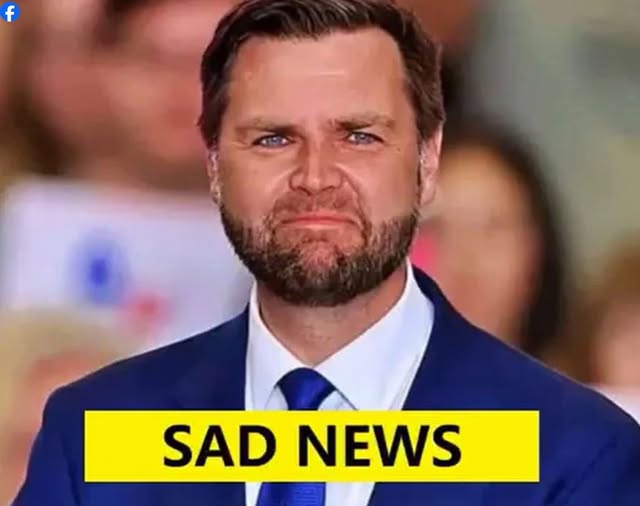 JD Vance with tears in their eyes make the sad announcement… - NEWS 91 ...